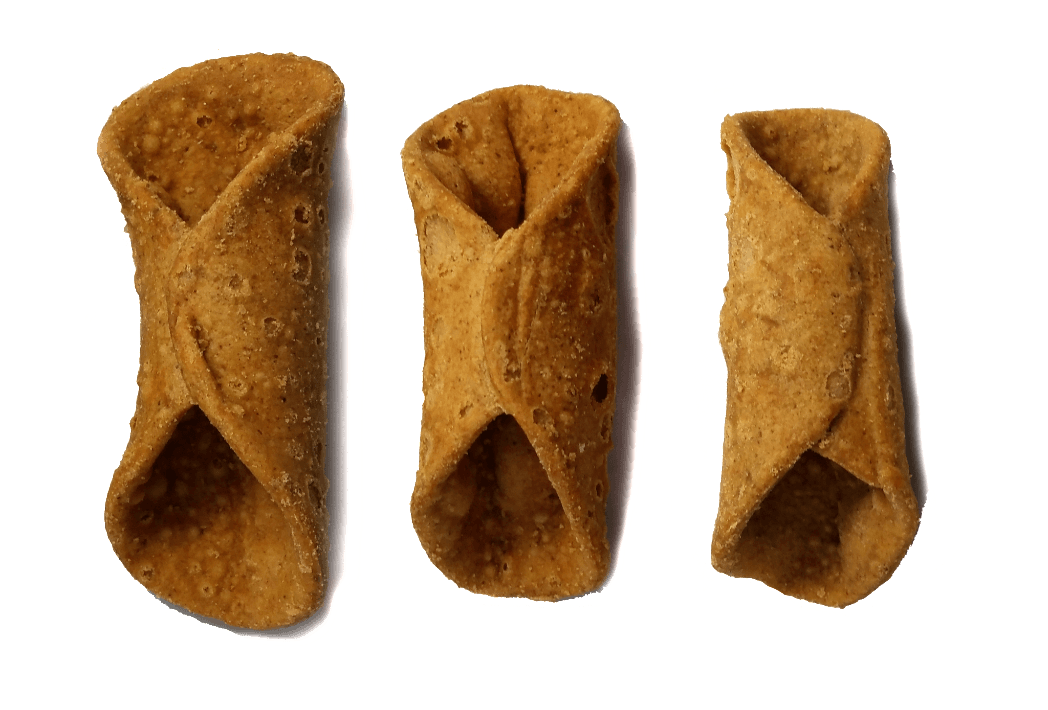 24 Cannoli Shells - 5 Inch Hand Made Fresh Daily - Frank and Sal