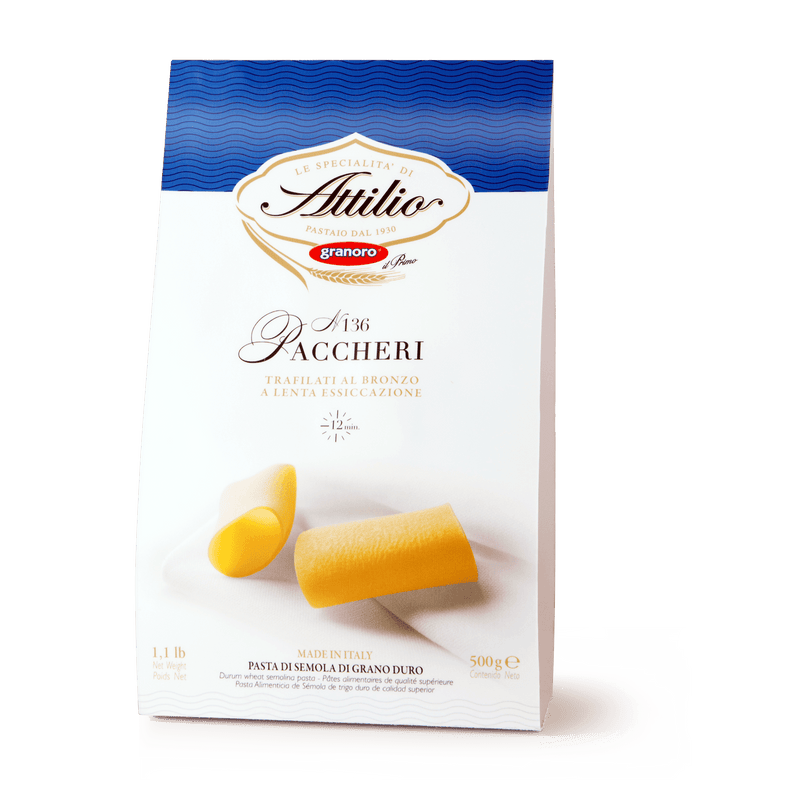Granoro Attilio Paccheri Number 136 - 3 Pack - Free Shipping