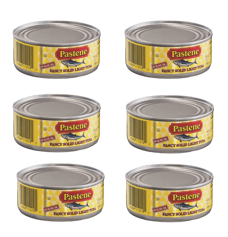 Pastene Skip Jack Tuna 5-Ounce - Pack of 6 - Free Shipping - Frank and Sal